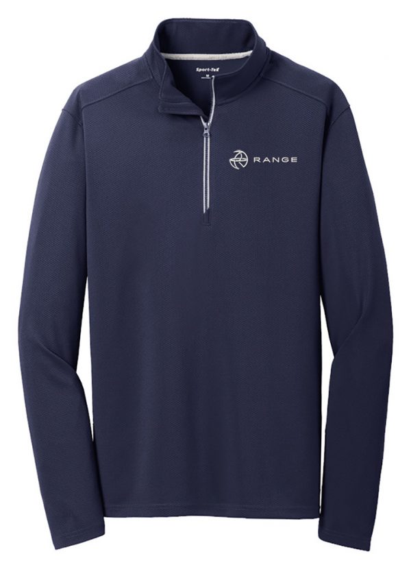 Textured 1/4-Zip Pullover – Range Swag