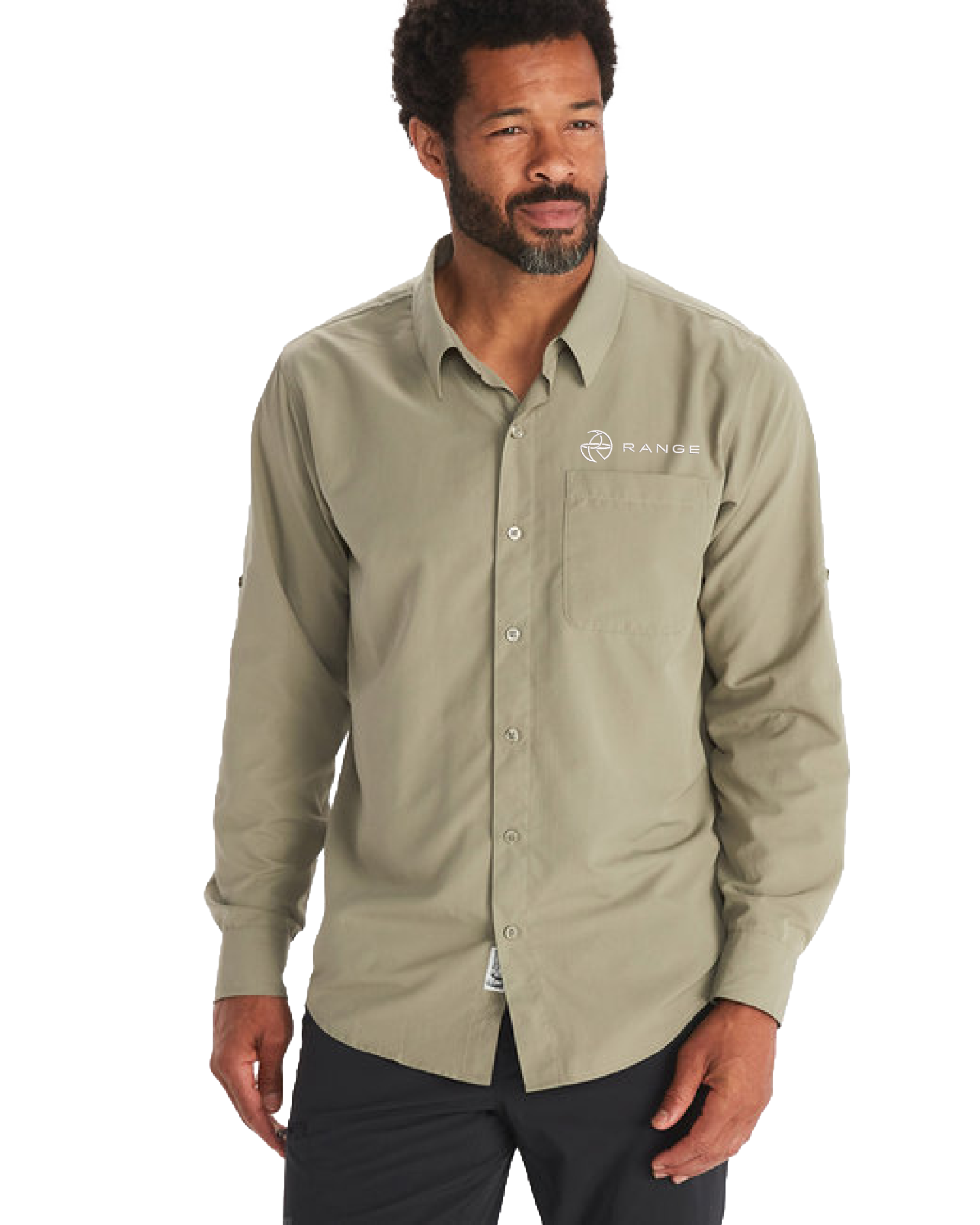 Marmot Men’s Aerobora Long-Sleeve Woven – Range Swag